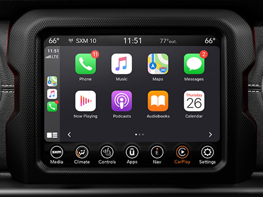 Jeep® Wrangler Technology - Uconnect System & More